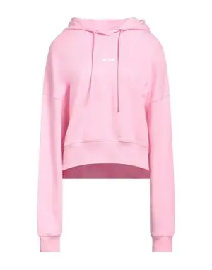 MSGM Cotton French Terry Sweatshirt - Pink