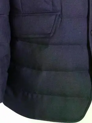 Herno Quilted Layered Blazer - Blue