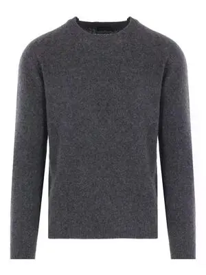 ROBERTO COLLINA Crew-neck Long-sleeve Sweater