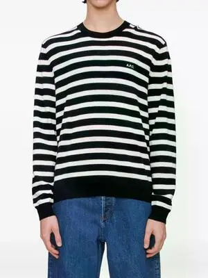 A.p.c. Striped Sweater