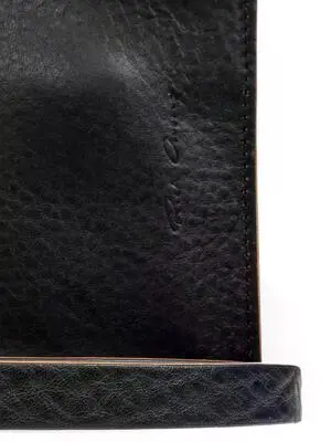 Rick Owens Curved Zip Leather Wallet