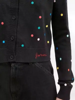 Fiorucci Polka-dot Cardigan