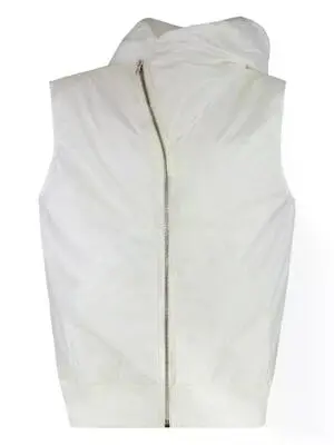 Rick Owens Hooded Zip-front Waistcoat