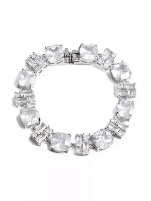 Rabanne Crystal-embellished Bracelet - Silver