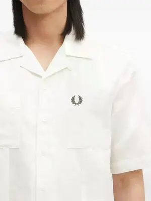 Fred Perry Logo-embroidered Shirt