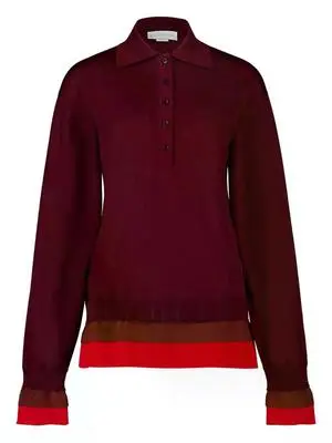 Stella McCartney Laye Polo-neck Top
