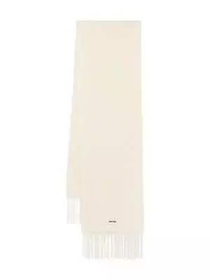 Jacquemus L'écharpe Carro Scarf - White