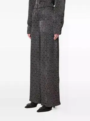Kenzo Geometric-pattern Trousers