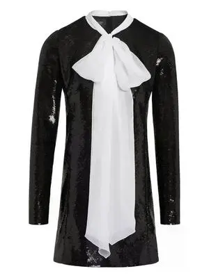 Giambattista Valli Sequin Embellished Dress - Black
