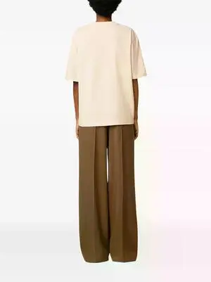 AMI Paris De Coeur T-shirt In Heavy Cotton - Neutrals