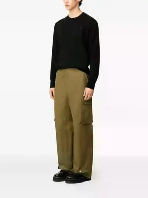 Ami Side-pockets Cargo Pants - Green