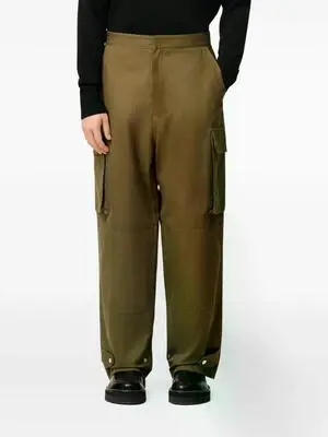 Ami Side-pockets Cargo Pants - Green