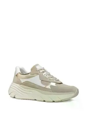 Geox Diamanta Panelled Sneakers - Neutrals