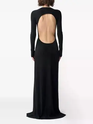 ANN DEMEULEMEESTER Eva Open-back Maxi Dress