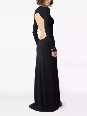ANN DEMEULEMEESTER Eva Open-back Maxi Dress