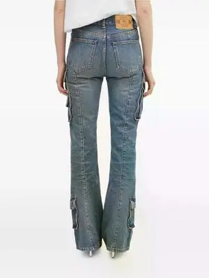 Fiorucci Cargo Panelled Jeans