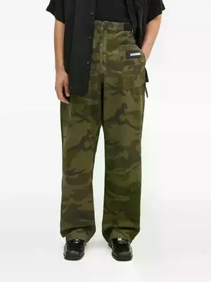Aries Camouflage Pattern Trousers