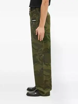 Aries Camouflage Pattern Trousers