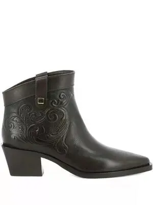 Maison Skorpios Block Heel Boots For Women