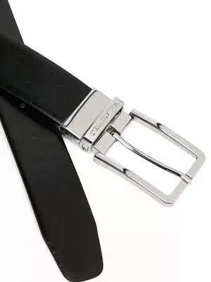 Karl Lagerfeld Monogram Reversible Belt
