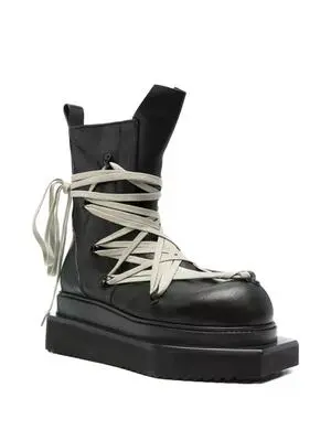 Rick Owens Lace-up Platform Boots
