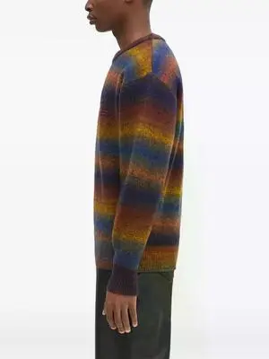 Aries Boucle Space Dye Knit Sweater