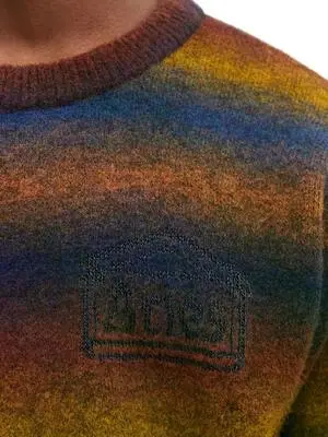 Aries Boucle Space Dye Knit Sweater