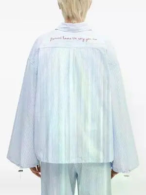 Fiorucci Striped Embroidered Shirt