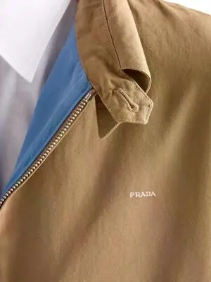 Prada Embroidered-logo Jacket
