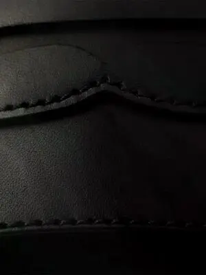Prada Logo-stamp Leather Sandals - Black