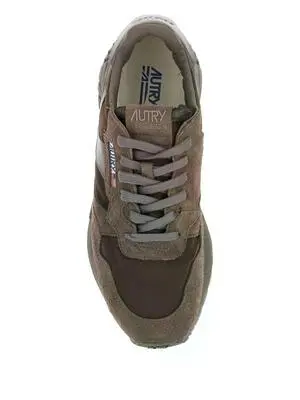 AUTRY Reelwind Logo-patch Suede Sneakers