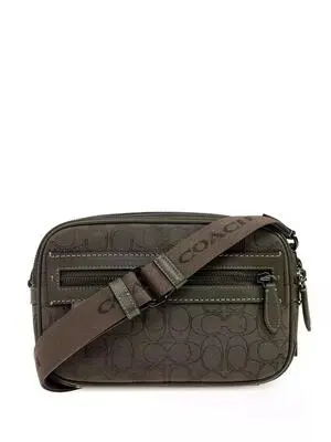 Coach Monogram Messenger Bag - Green