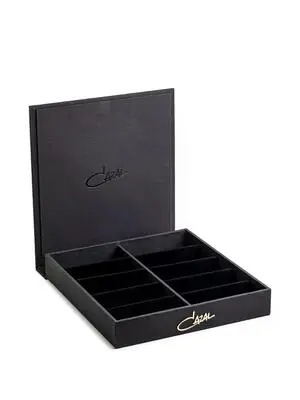 Cazal Leather Travel Case - Black