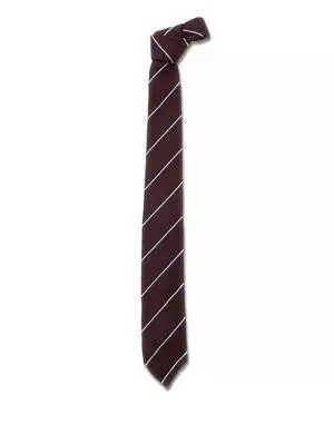 Dsquared2 Striped Neck Tie - Red