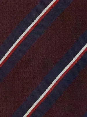 Dsquared2 Striped Neck Tie - Red