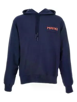 Marni Logo-patch Hoodie