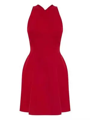 Versace Halter-neck A-line Dress