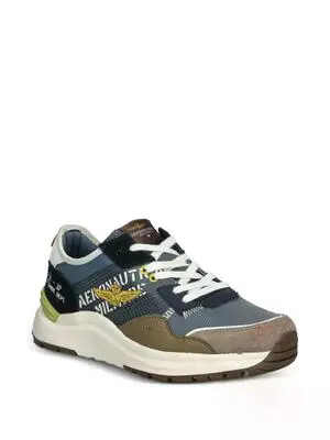 AERONAUTICA MILITARE Panelled Sneakers - Blue