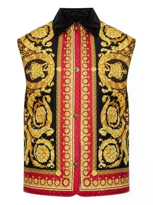 Versace Button Detailed Vests For Women