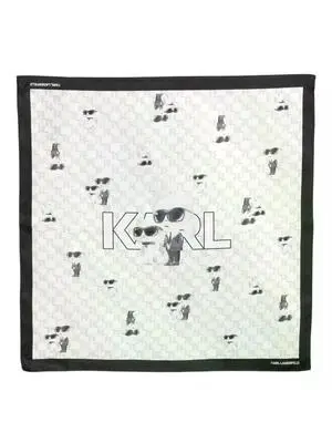 Karl Lagerfeld Square Scarves