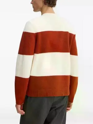 A.p.c. Striped Crew-neck Sweater