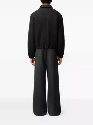 AMI Paris Cotton De Coeur Padded Zipped Jacket