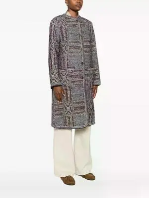 Etro Bouclé Jacquard Coat