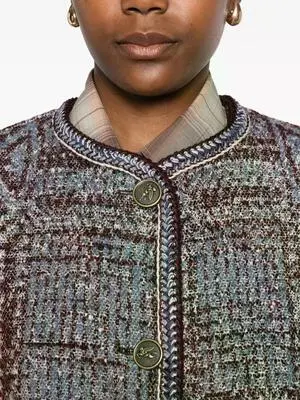 Etro Bouclé Jacquard Coat