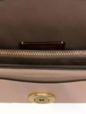 COACH Tabi Leather Shoulder Bag