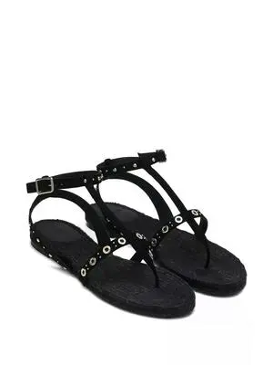 CastaÑer Pati Studded Flat Sandals