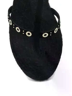 CastaÑer Pati Studded Flat Sandals