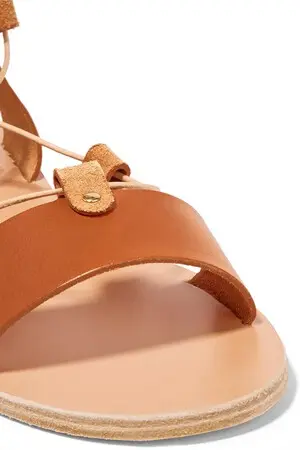 ANCIENT GREEK SANDALS Thebes Lace-up Leather Sandals