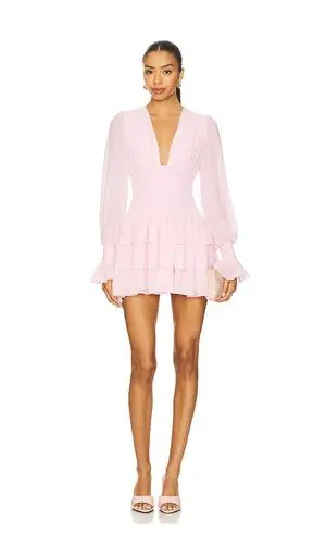 LOVERS AND FRIENDS Eloise Mini Dress - Pink