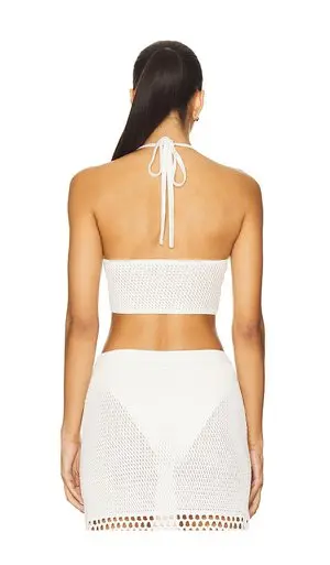Devon Windsor Rammy Halterneck Cropped Top